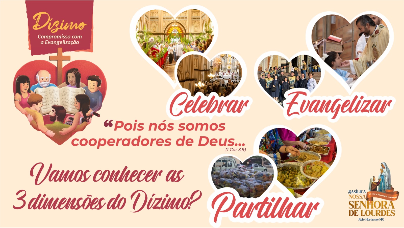 Campanha do Dízimo 2025 - Basilica de Lourdes